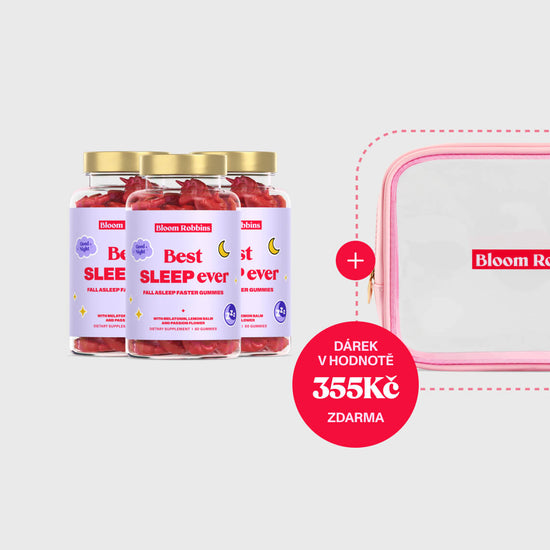 Vitamíny na zlepšení spánku s melatoninem - gumídci – Bloom Robbins CZ